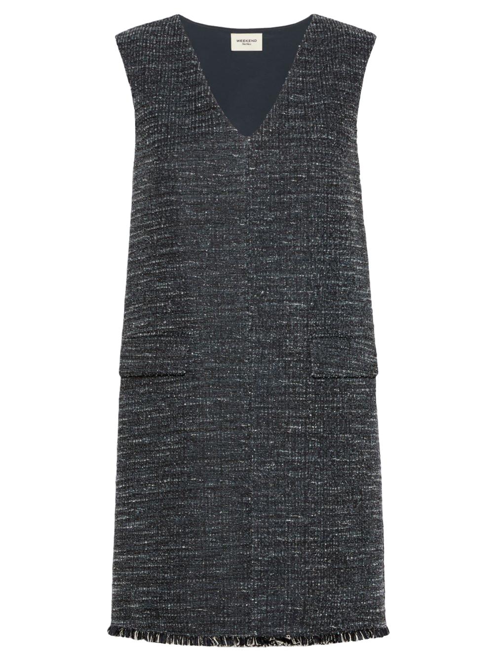 MAX MARA Max Mara Bouclé Jersey Sleeveless Dress